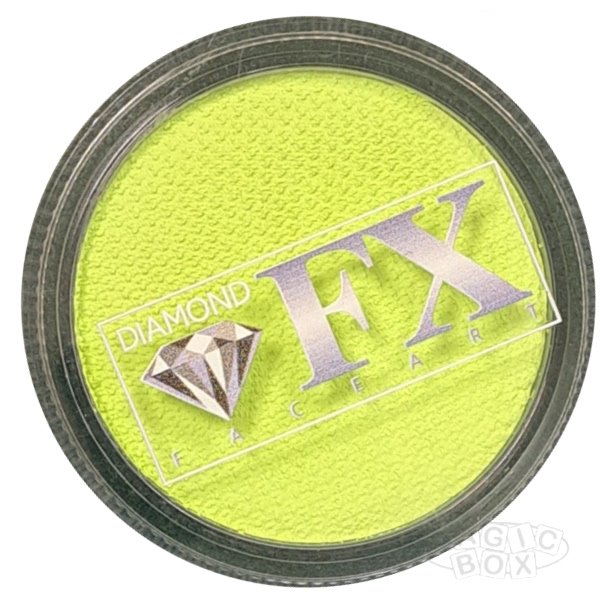 Diamond FX, Yellow Bright 30g | Magicboxfacepaints