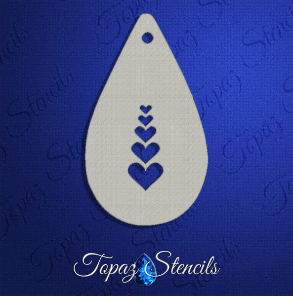 Topaz, Heart Column | Magicboxfacepaints