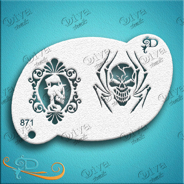 Diva Classic, Two Skulls | Magicboxfacepaints