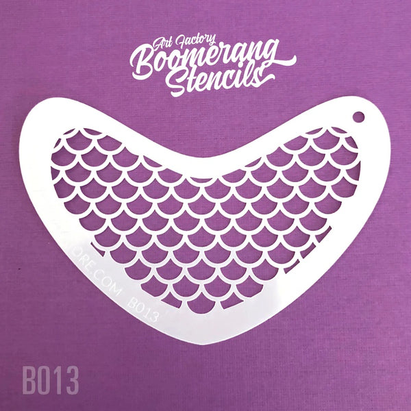 Boomerang, Mermaid Scale | Magicboxfacepaints