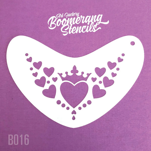 Boomerang, Heart Crown | Magicboxfacepaints