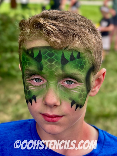 Ooh Stencils, Tattoo, Snake Texture | Magicboxfacepaints