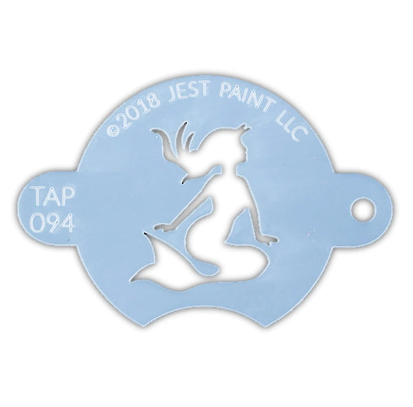 Tap Stencil, Sunbathing Mermaid | Magicboxfacepaints