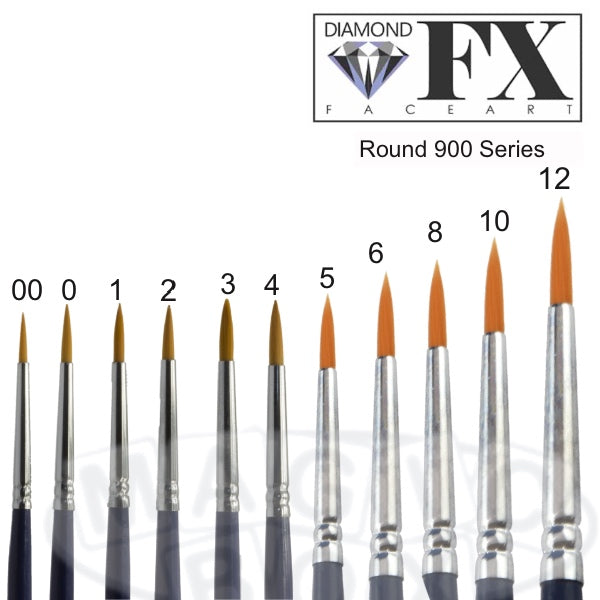 DFX Round No. 6 (3mm) | Magicboxfacepaints